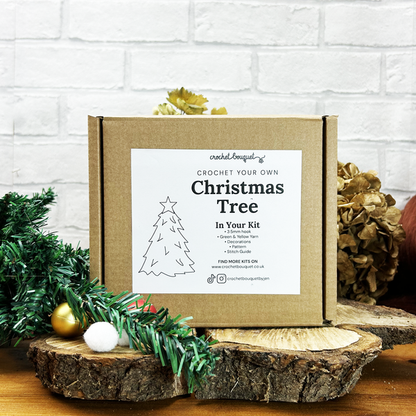 Christmas Tree - Make Your Own Crochet Kit – Crochet Bouquet